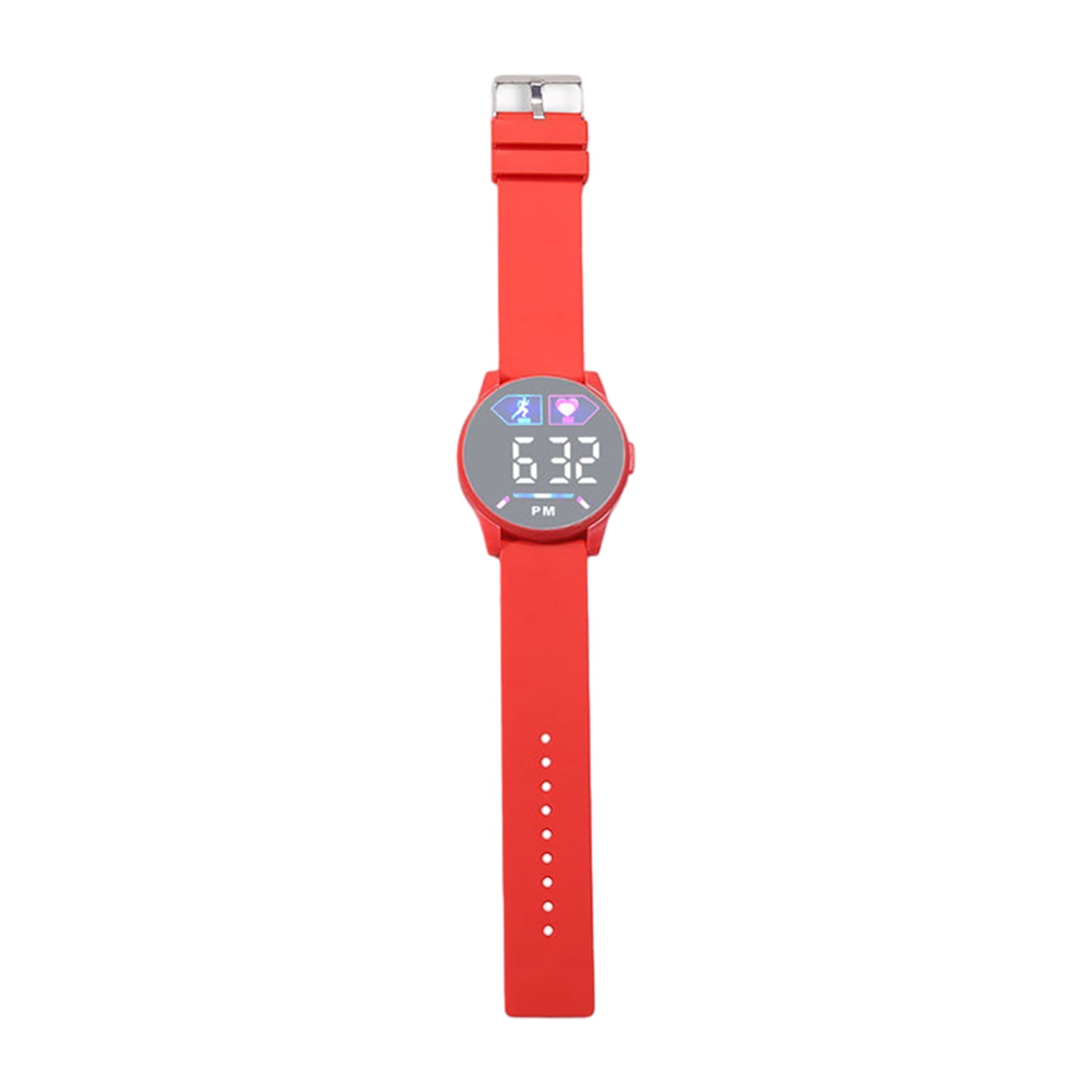 Litie Kids Sport Fitness Tracker Watch,Solid Color Silicone Smart Watch ...