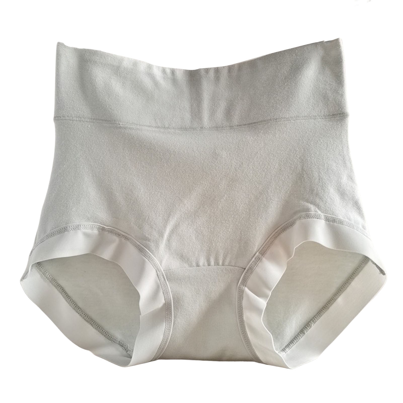 Litie Women Cotton Solid Color High Waist Control Belly Hip Lifting ...