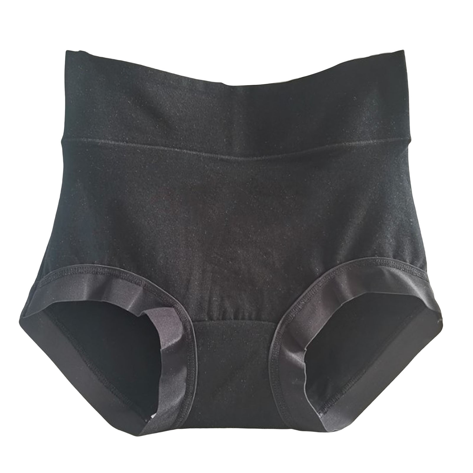 Litie Women Cotton Solid Color High Waist Control Belly Hip Lifting ...