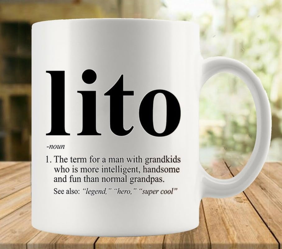 Lito Definition Mug Funny Coffee Mug Ceramic Cup Tea 11 Oz For Women ...
