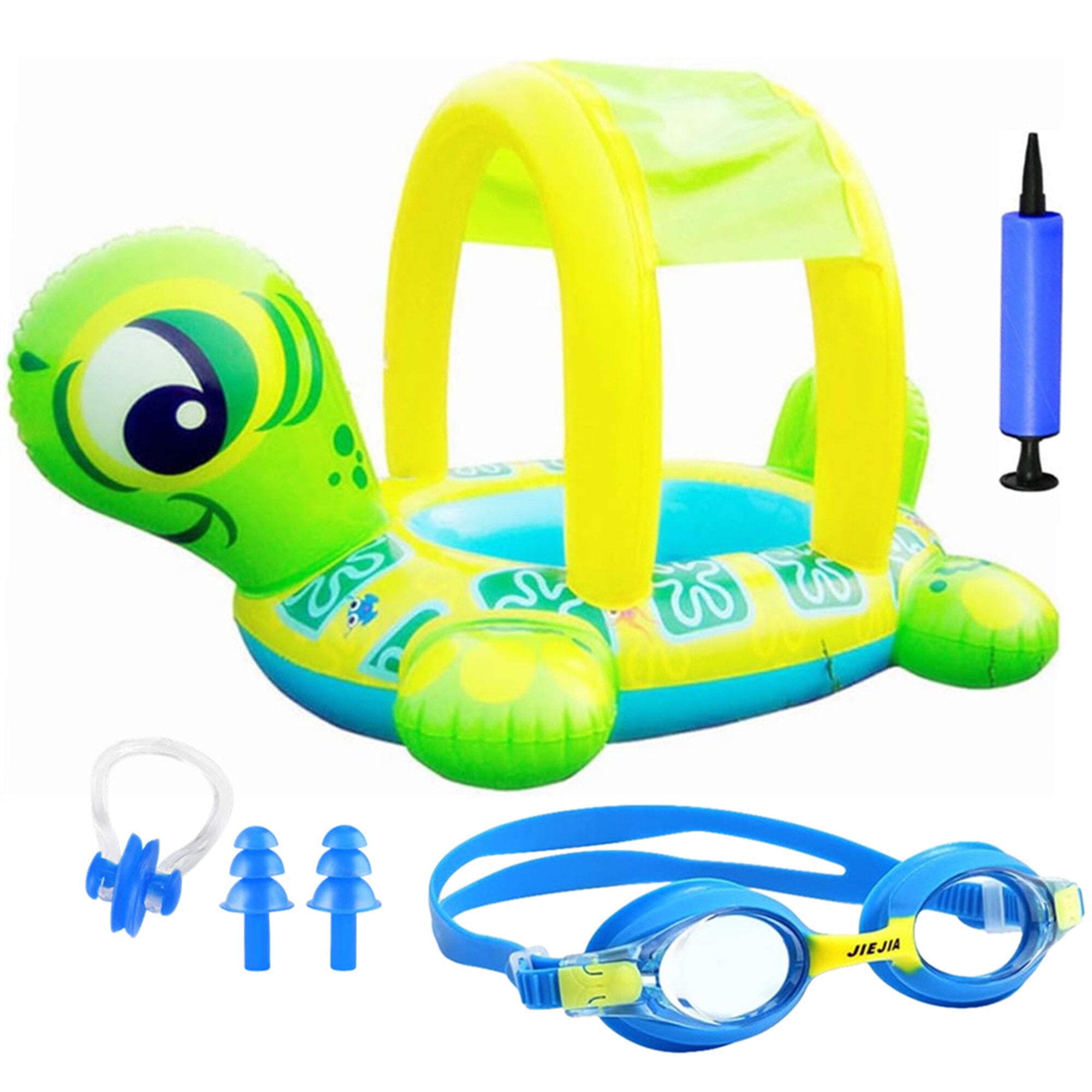 Litoatil Novelty Inflatable Kids Pool Float,Tortoise Swim Ring with ...