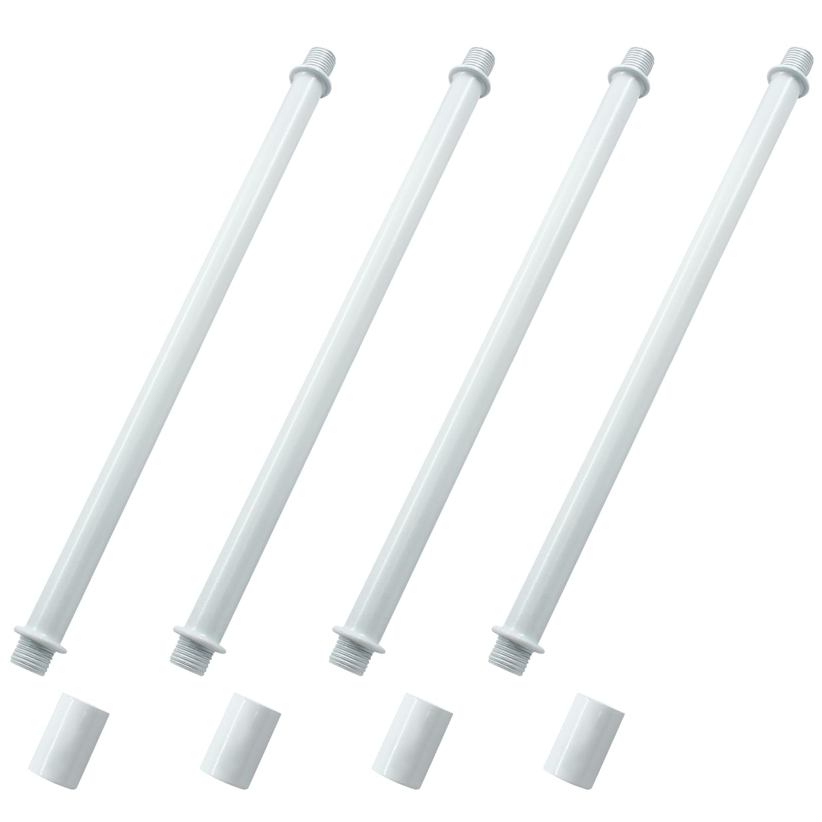 Litoexpe Double End Straight Pipe Lamp Stem Kit 50mm(1.97"), Lamp ...