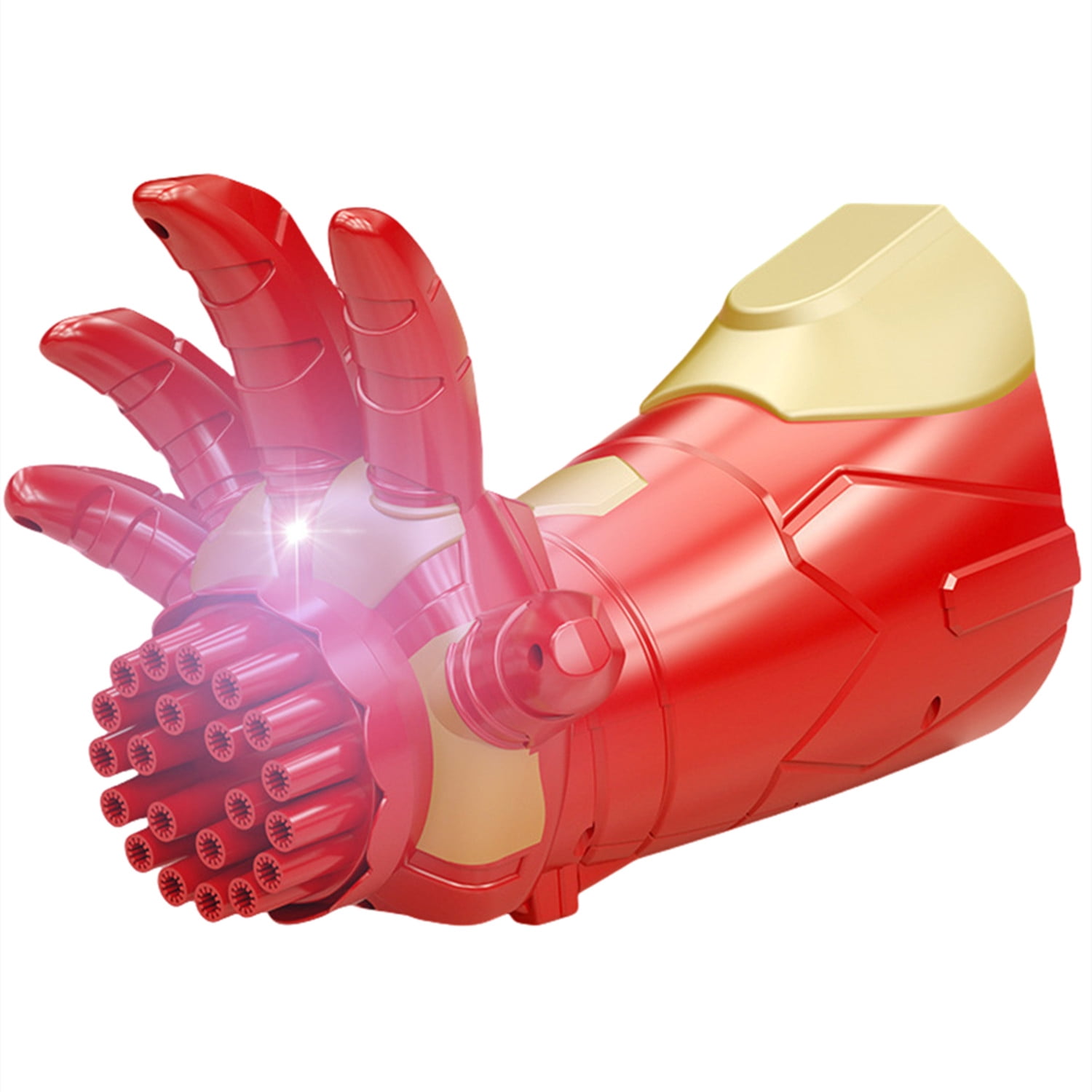 Litotail Kids Iron Hand Man Bubble Blaster Bubble Gun Superhero Toy ...