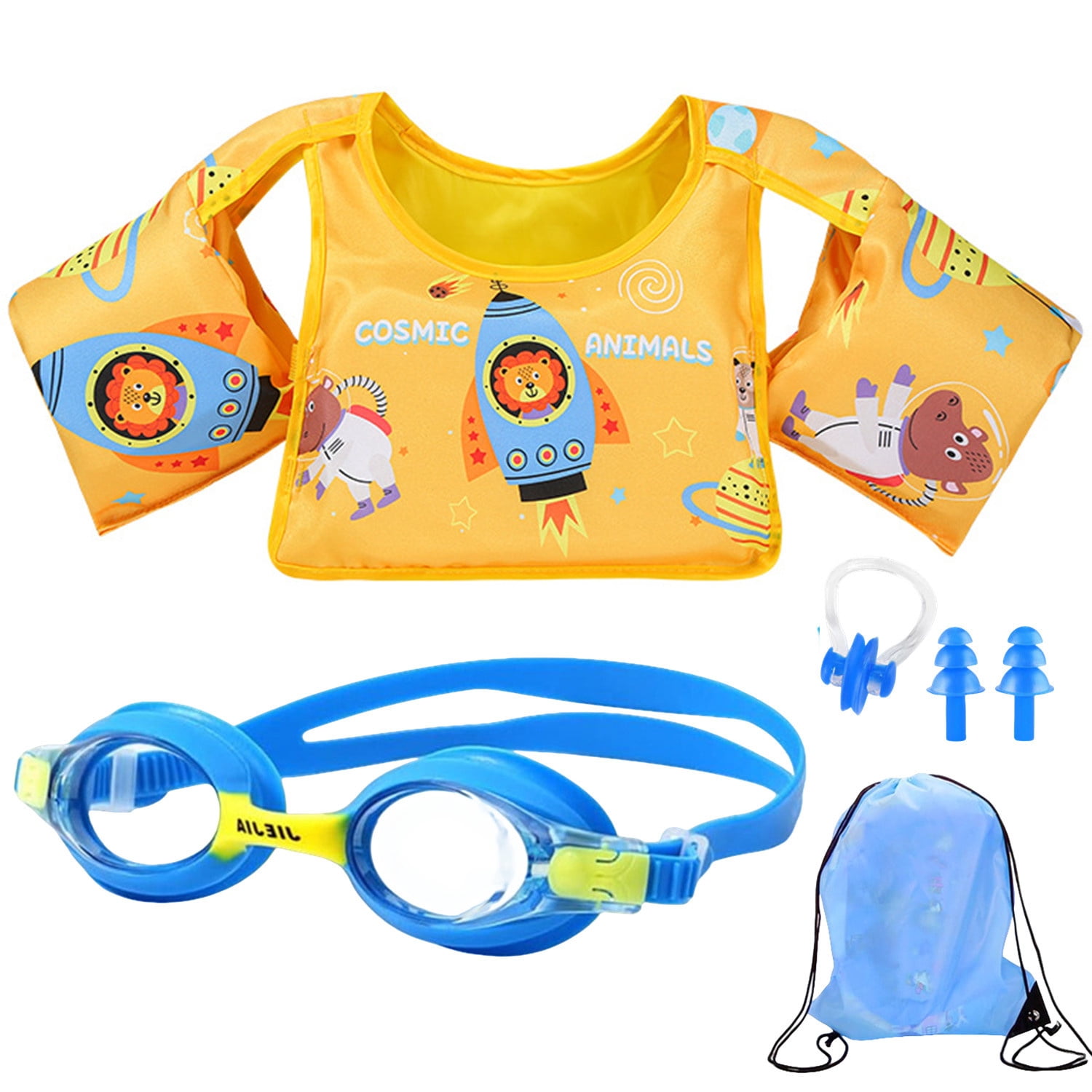 Litotail Kids Swimming Vest,Puddle Jumper Swim Life Jacket for Boys ...