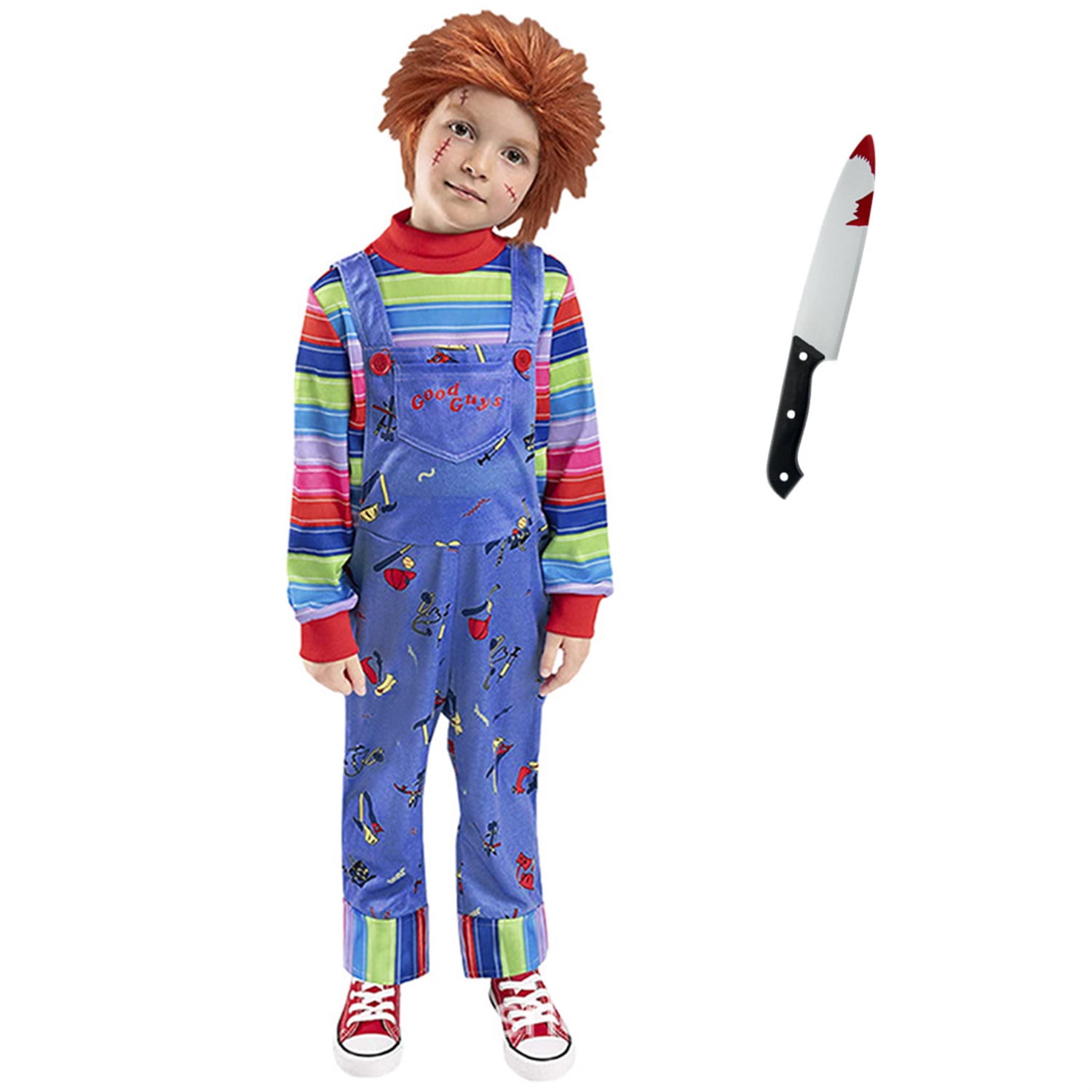 Litotal Chucky Onesie Halloween Clothes Kids,Superhero Onesie Outfit ...