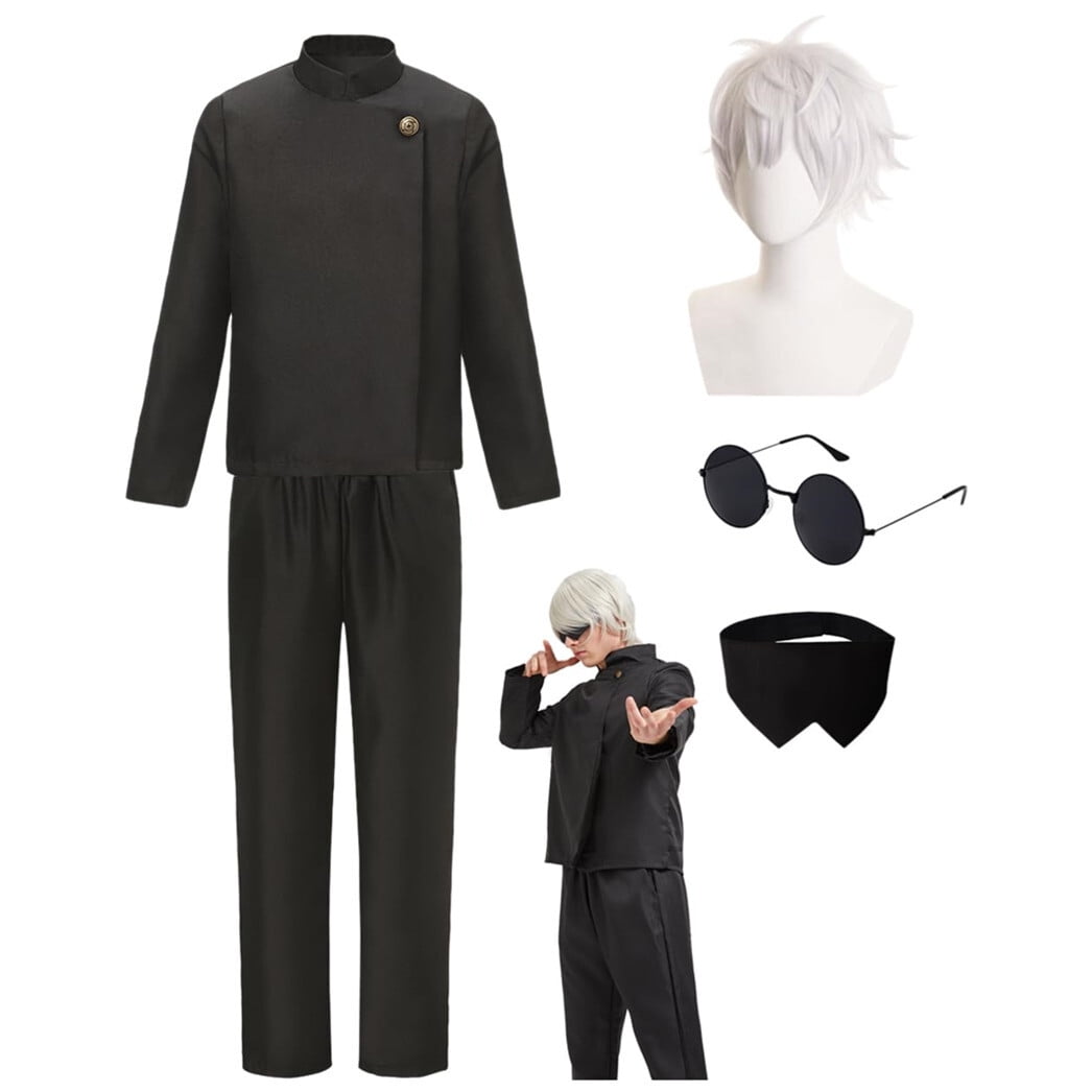 Litotal Jujutsu Kaisen Outfit Halloween Clothes Adult,Anime JJK Clothes ...