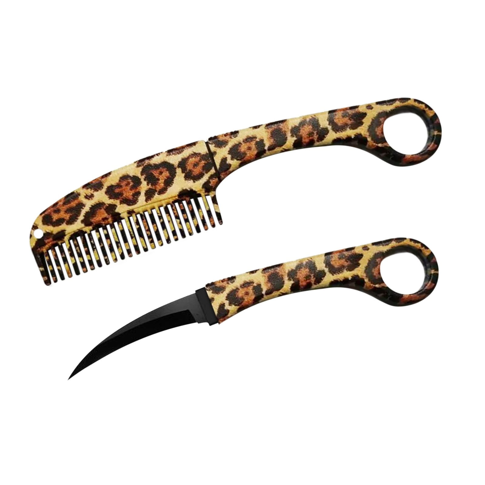 Litrail Stainless Steel Portable Comb Knife - 2-in-1 Multifunctional ...