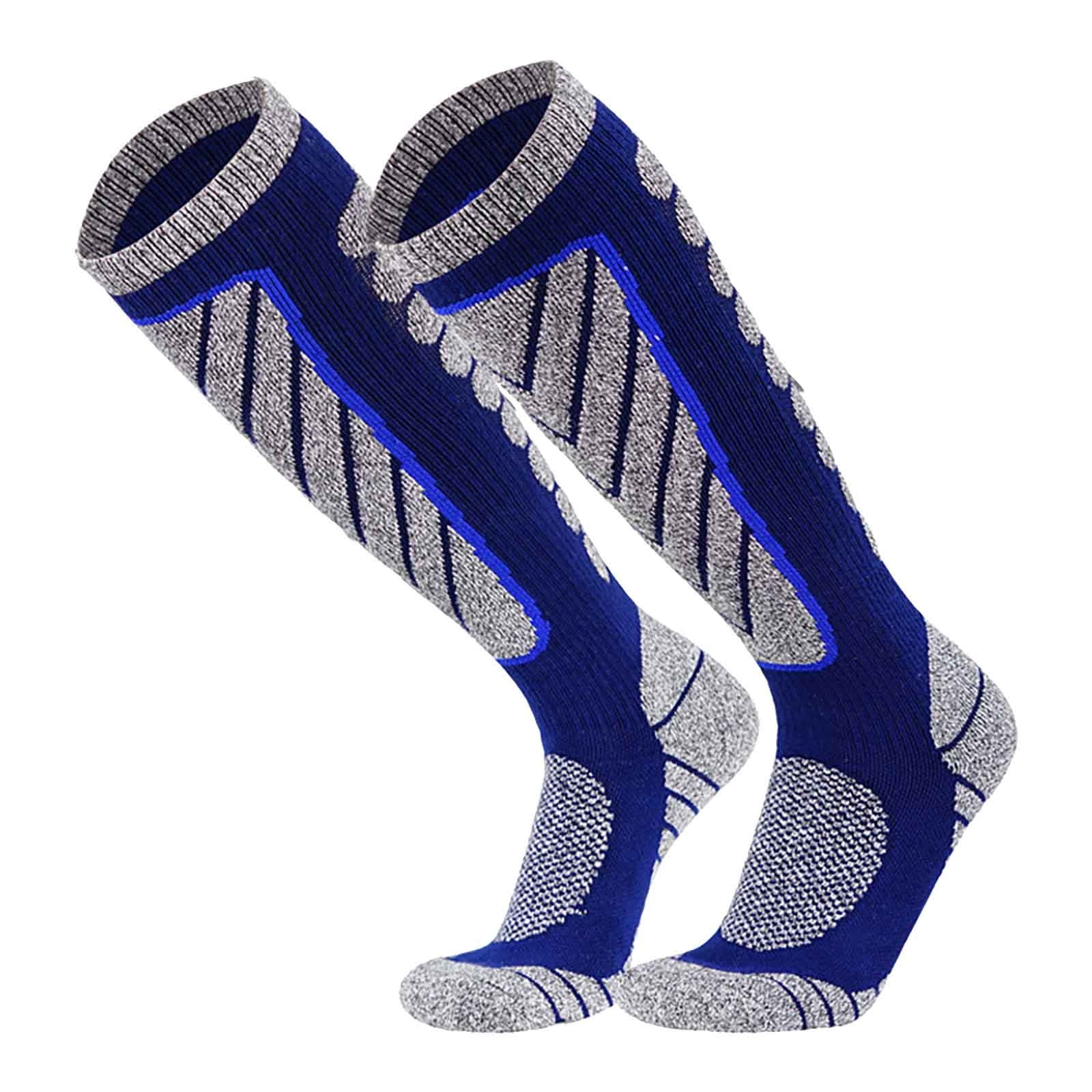 Litrail Winter Ski Socks Insulated Moisture Wicking - Over the Calf ...