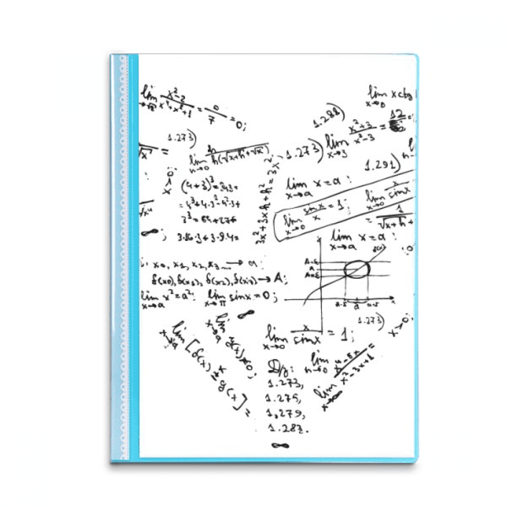 Lits Mathematical Formulas Calculus Painted Book Sheet Protectors ...