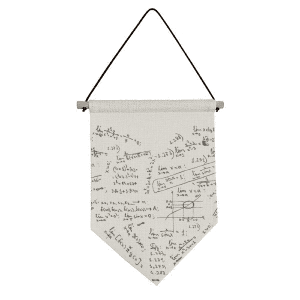 Lits Mathematical Formulas Calculus Painted Canvas Flag Hanging Wall ...