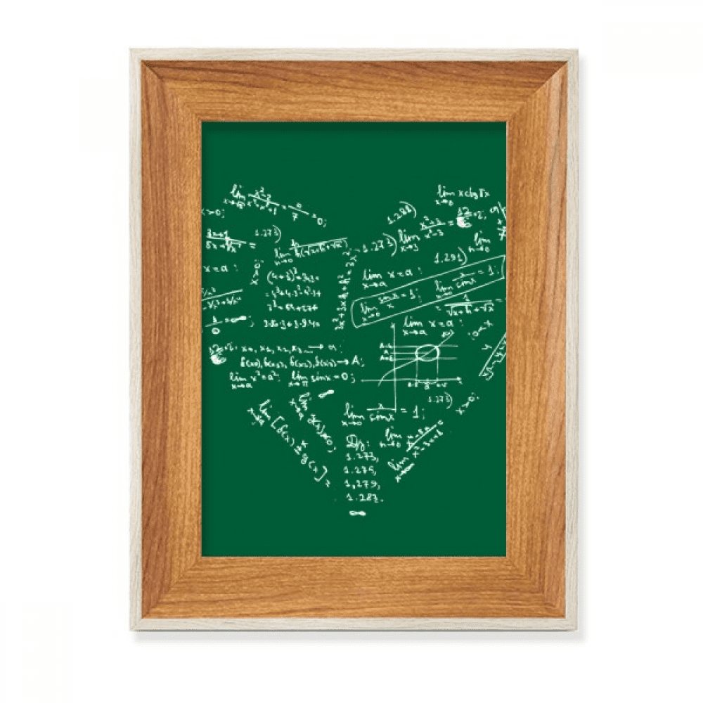 Lits Mathematical Formulas Calculus Painted Desktop Wooden Photo Frame ...