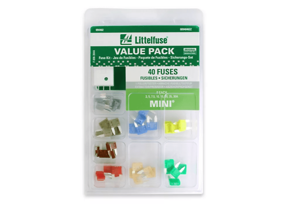 Littelfuse 00940462Z Mini Fuse Assortment Kit for Complete Circuit ...