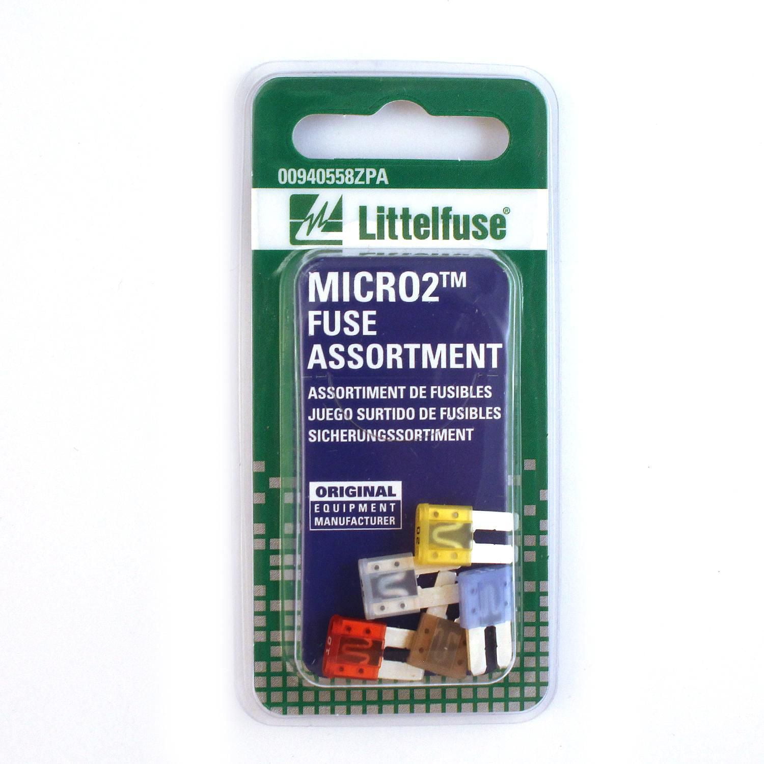 Littelfuse 00940558ZPA MICRO2 Fuse Assortment - Walmart.com