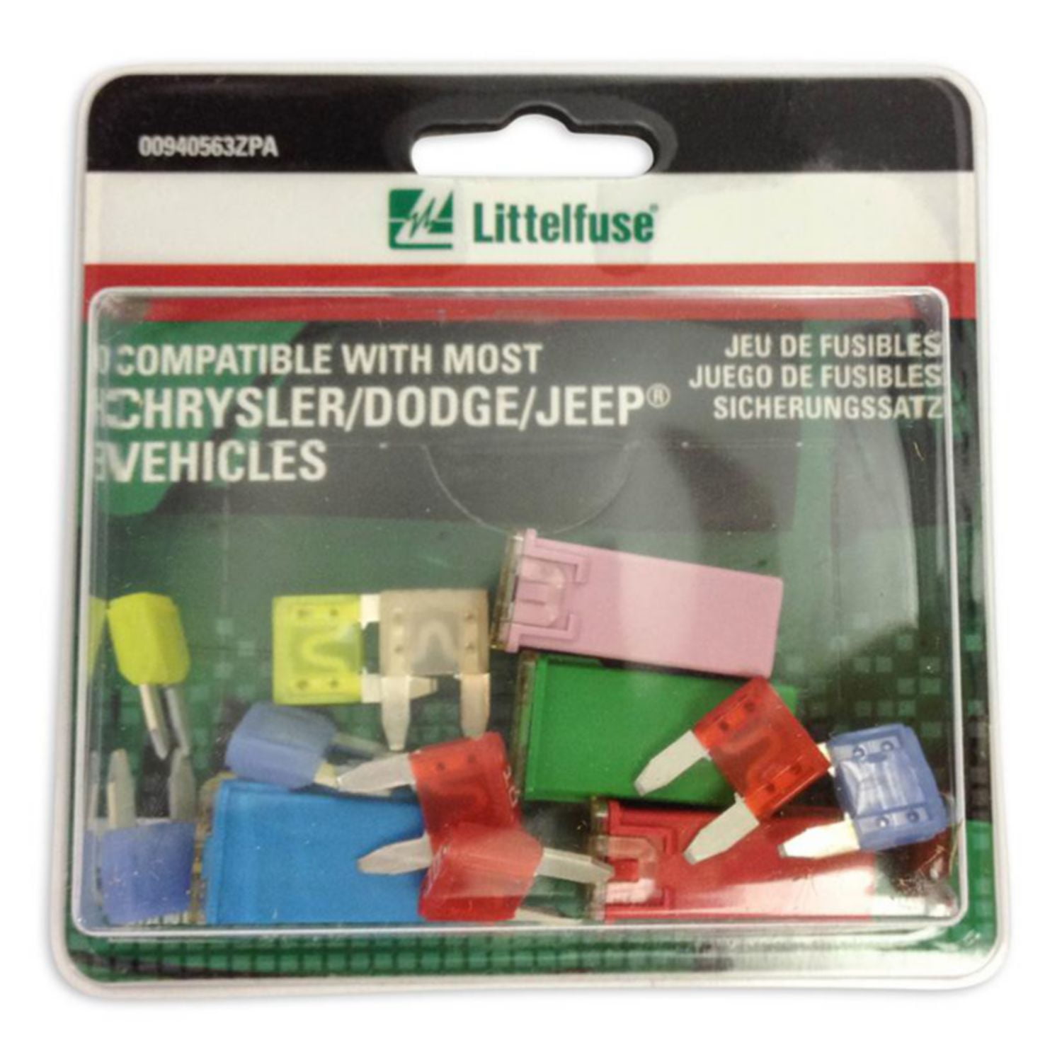 Littelfuse 00940563ZPA Emergency Diagnostic OEM Fuse Kit – Chrysler ...