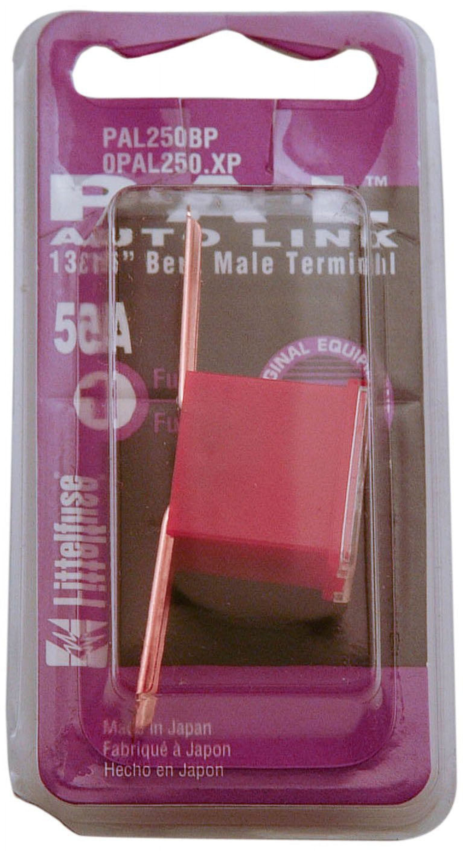 Littelfuse 0PAL250.XP PAL 13/16 Bent 32 Volt 50A Carded Auto Link Fuse ...