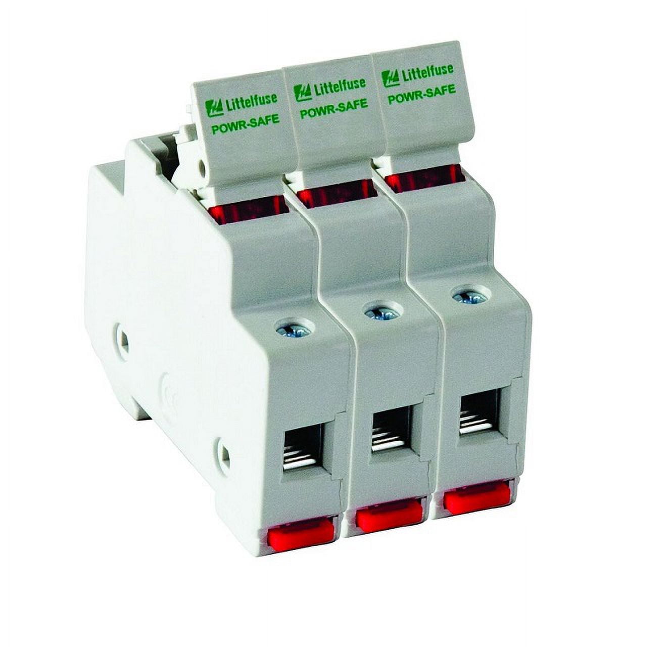 Littelfuse 600V 30A 3-Pole Fuse Holder LPSM0003Z - Walmart.com