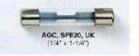Littelfuse AGC15BP AGC Series 3AG Glass Cartridge Fuse - Pack of 5 ...
