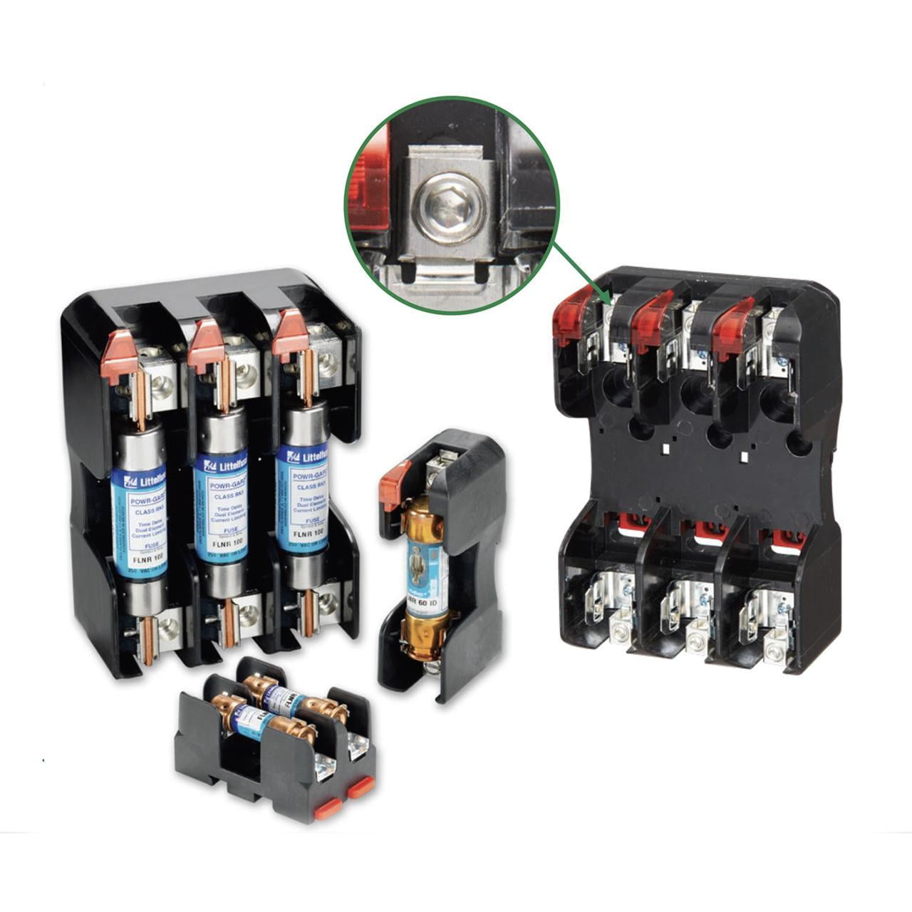 Littelfuse Fuse Block,0 to 30A,R,3 Pole LFR600303CID - Walmart.com