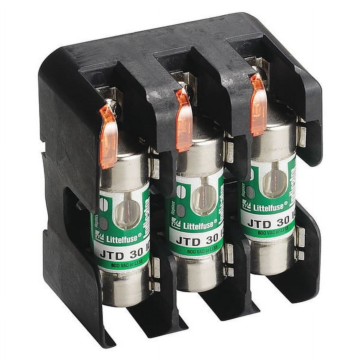 Littelfuse Fuse Block,31 to 60A,J,3 Pole LFJ600603CID - Walmart.com