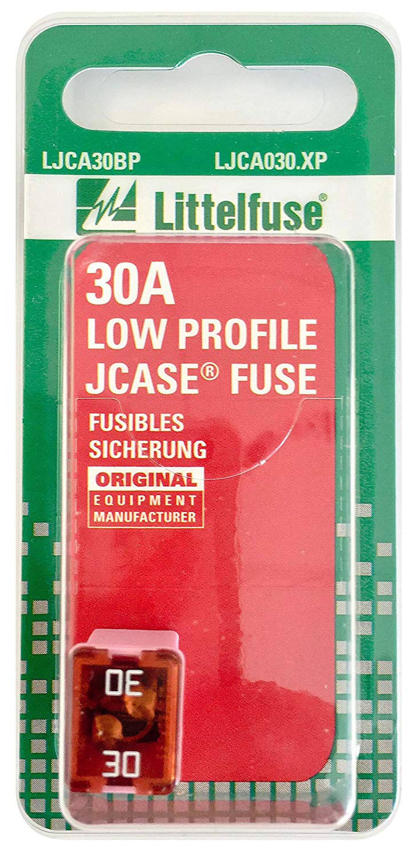 Littelfuse LJCA030.XP JCASE Low Profile 30A Carded Fuse - Walmart.com