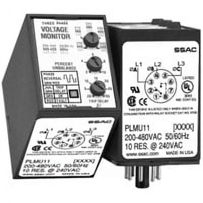 Littelfuse / SSAC 3 Phase Line Monitor, 480 VAC, SPDT, 10 Amps ...