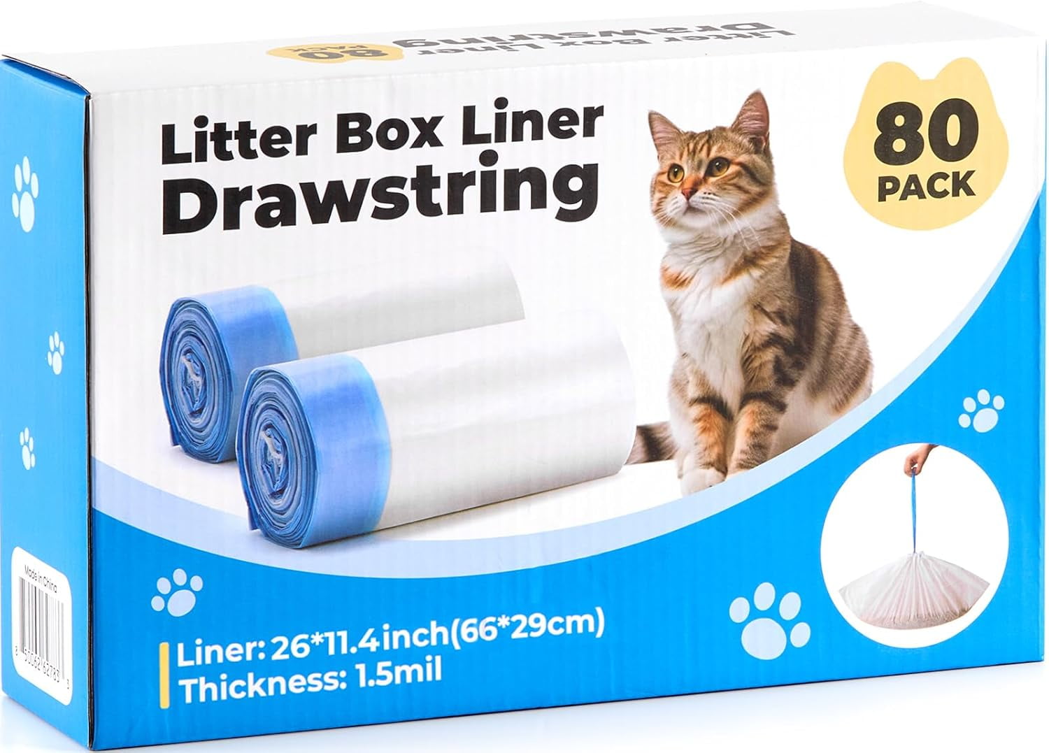 Litter Box Liner for Self Cleaning Litter Box, Extra Thick Litter Bags ...
