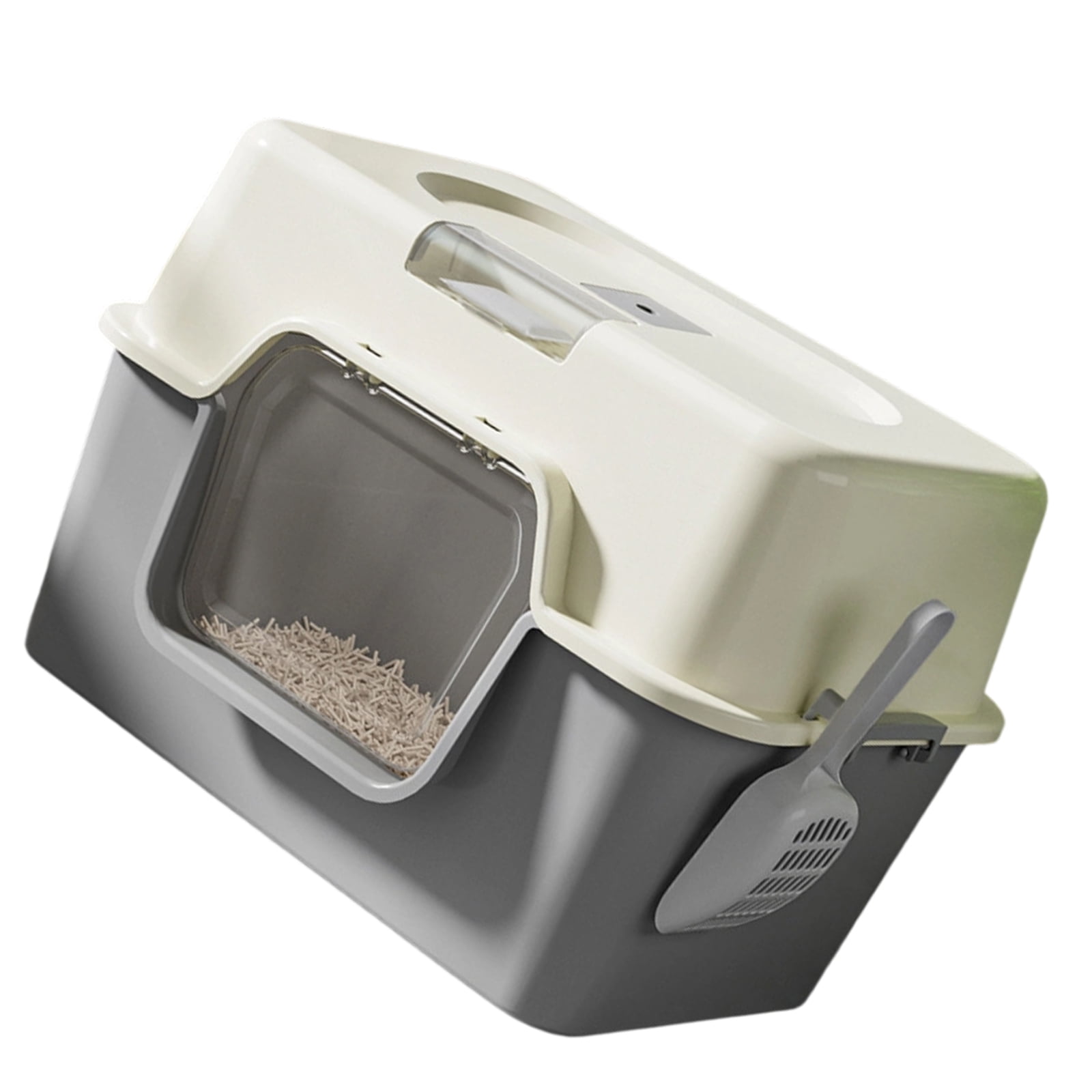 Litter Pans for Older Cats Plastic Small Smooth Surfaces Not Odor Hard ...