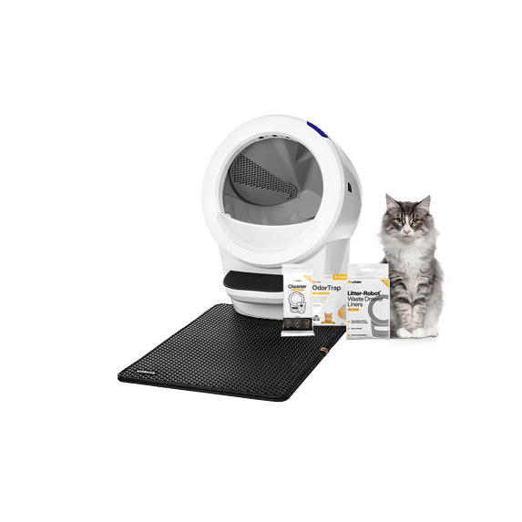 Litter-Robot 4 Core Bundle, White - Walmart.com