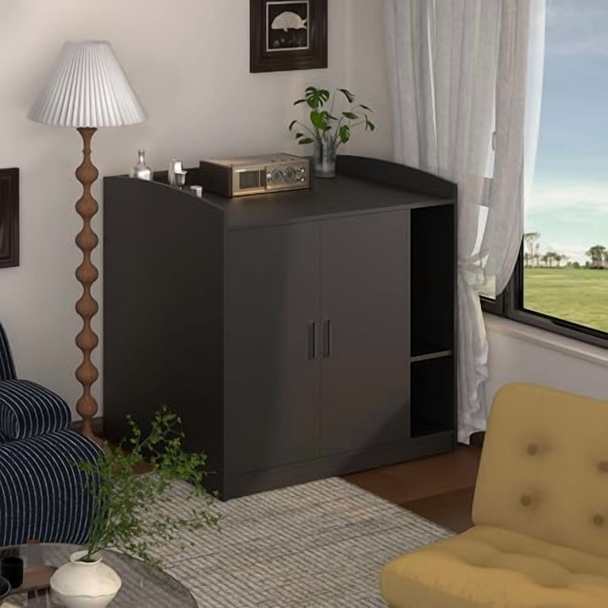 Litter Robot Enclosure, Litter Robot Cabinet, Modern Automatic Litter ...