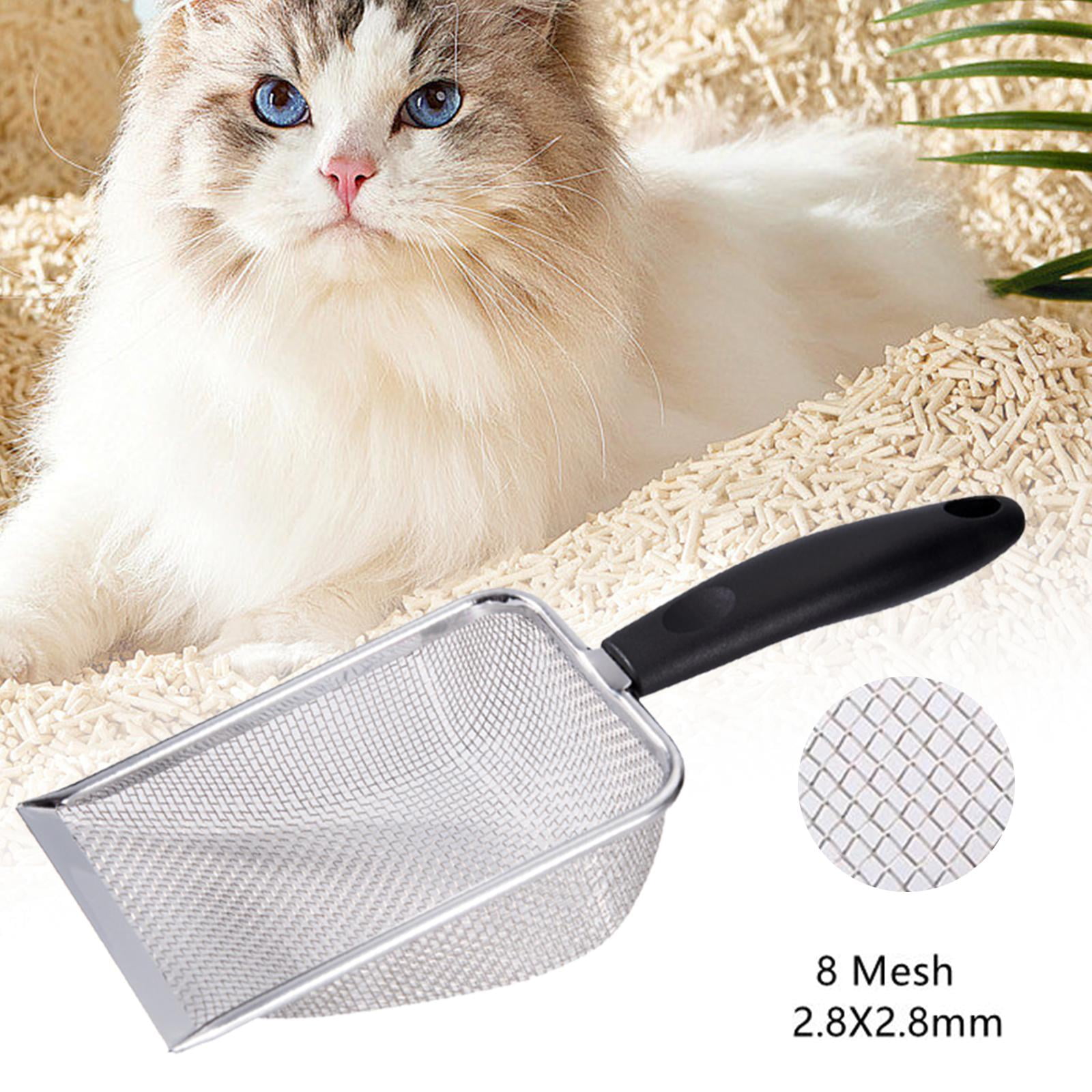 Litter Scooper Cat Litter Spoon Long Handle Portable Sifting Deep ...