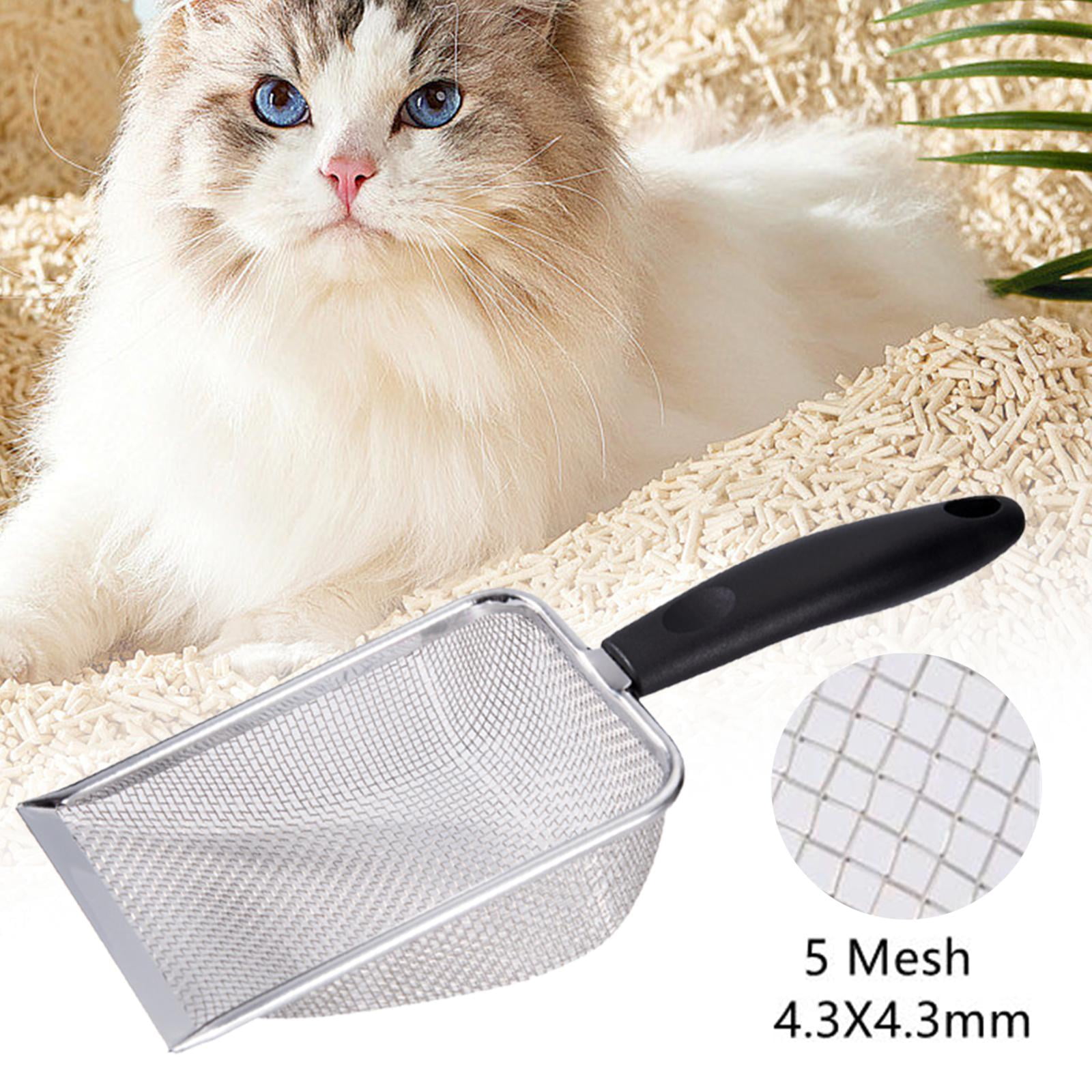 Litter Scooper Cat Litter Spoon Long Handle Portable Sifting Deep ...