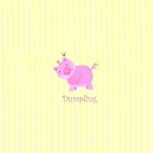Little Acorn F13W06 Nickname Dumpling Piggy Wall Art - Walmart.com