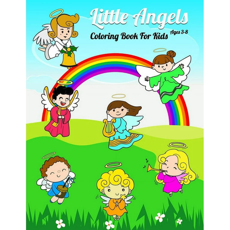 baby angel coloring pages