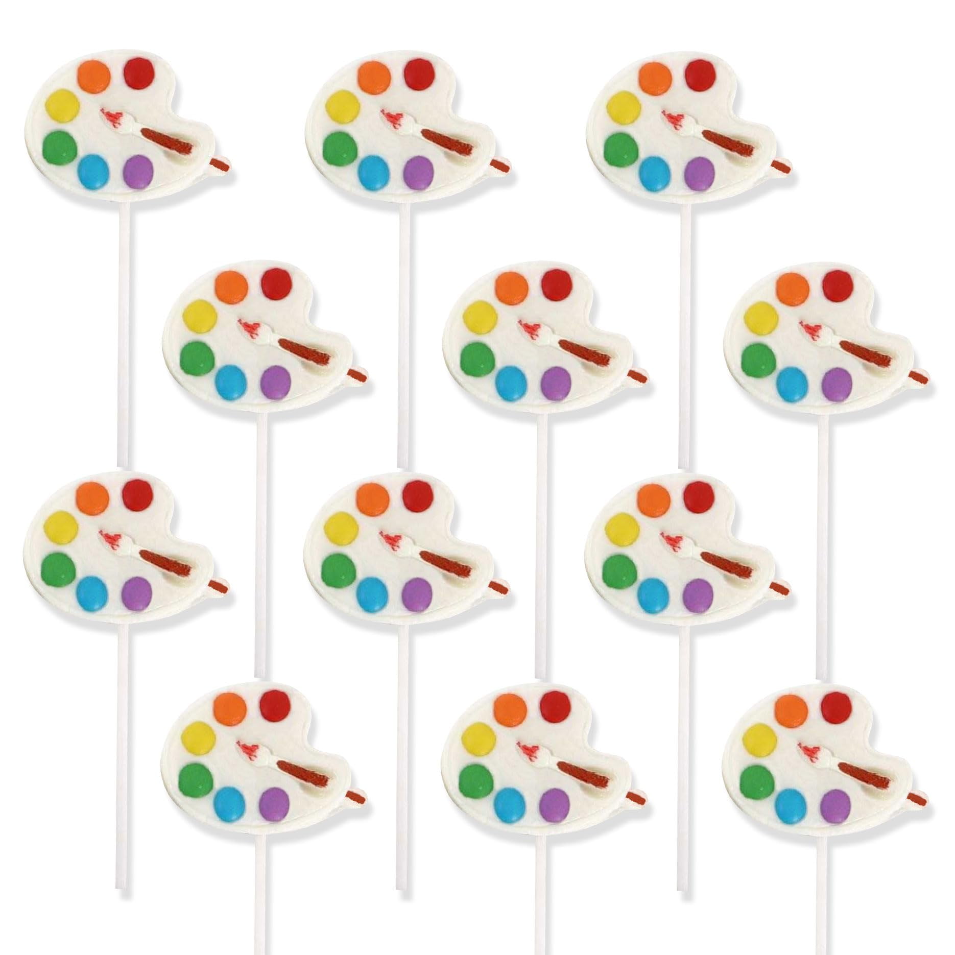 Little Artist Lollipops, Individually MFF30 Wrapped Candy Suckers for ...