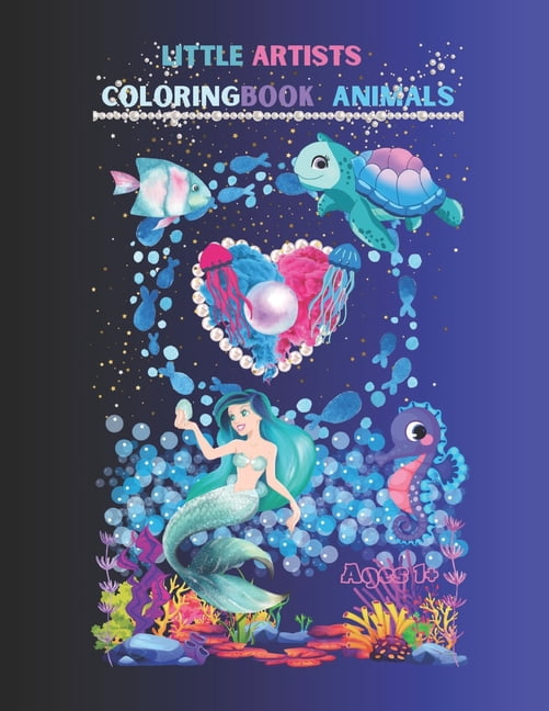 Little Artists Coloring Book Animals: Little Artists Coloring Book ...