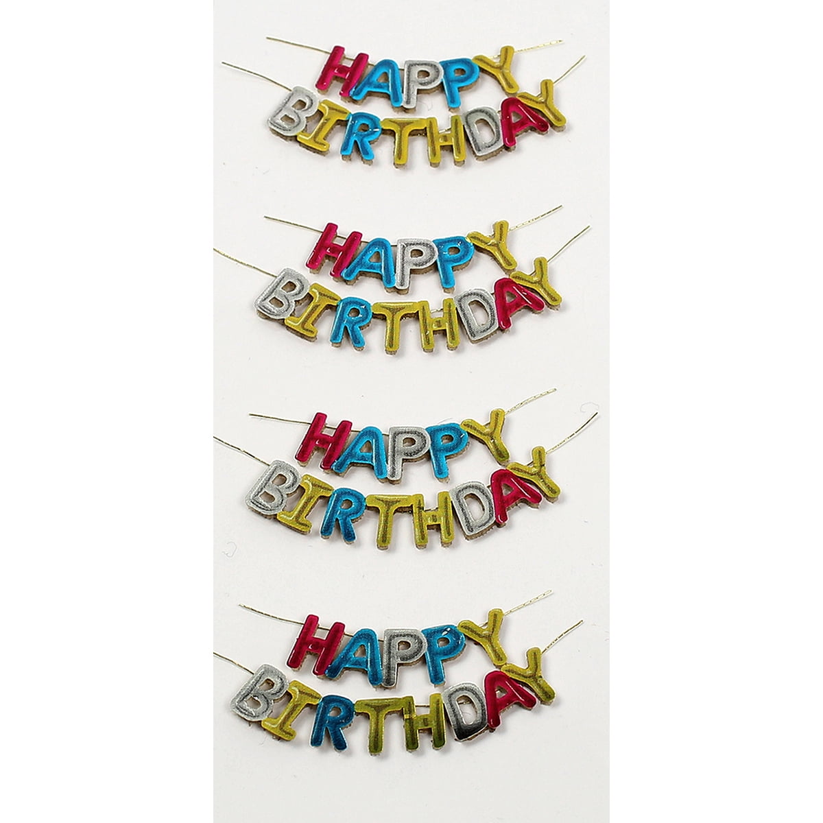 Little B Mini Stickers-Happy Birthday, Pk 3, Little B - Walmart.com
