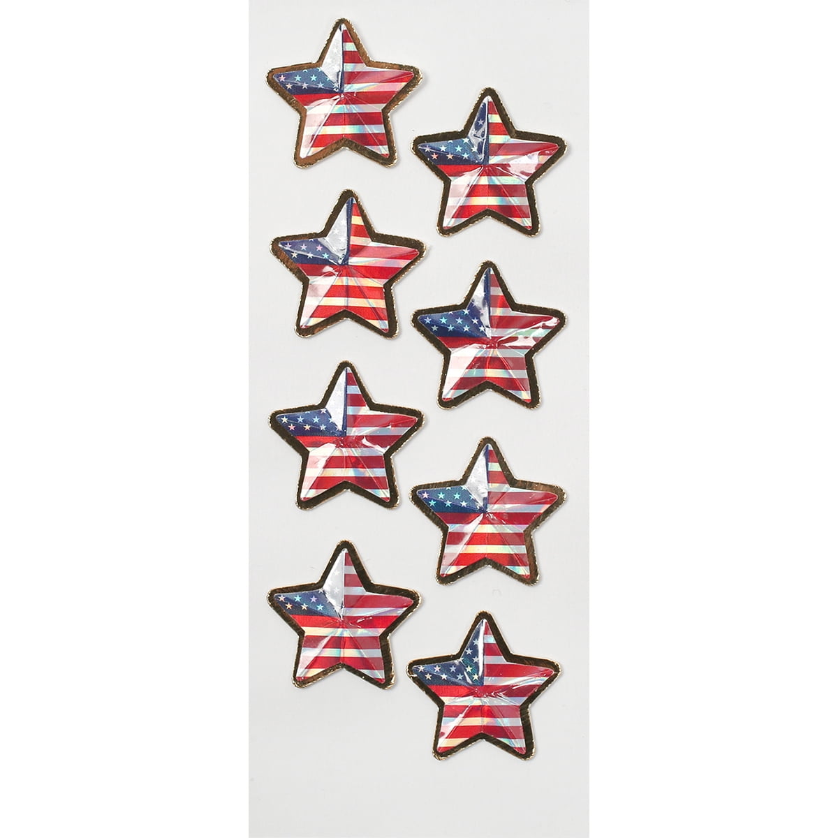 Little B Mini Stickers-U.S. Flag Stars, Pk 3, Little B - Walmart.com