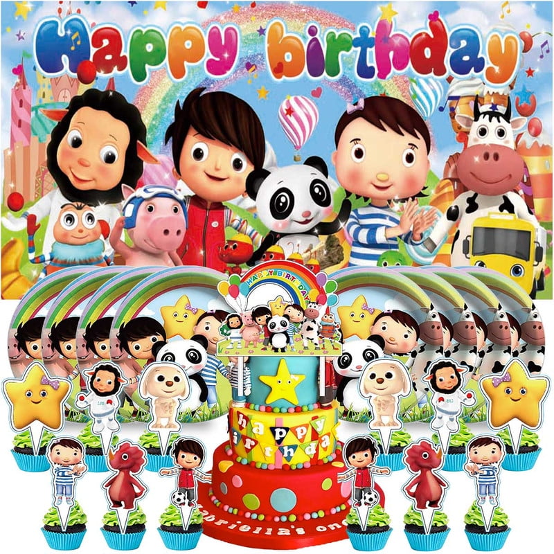Little Baby Bum Plates Birthday Party Supplies Decor Decorations ...