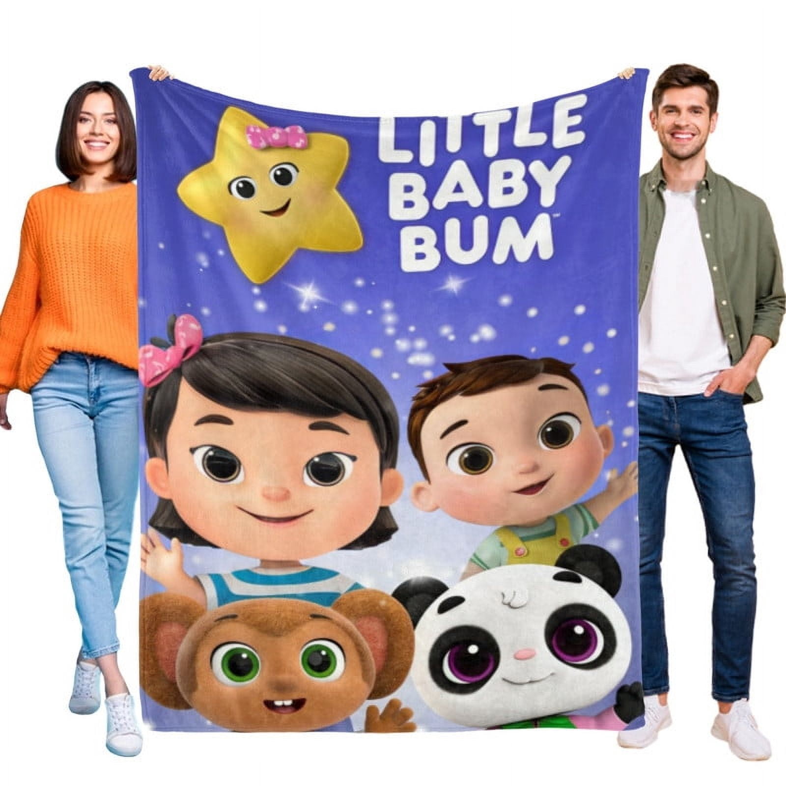 Little Baby Bum Throw Blanket Gifts for Fans Girls And Boys Children ...
