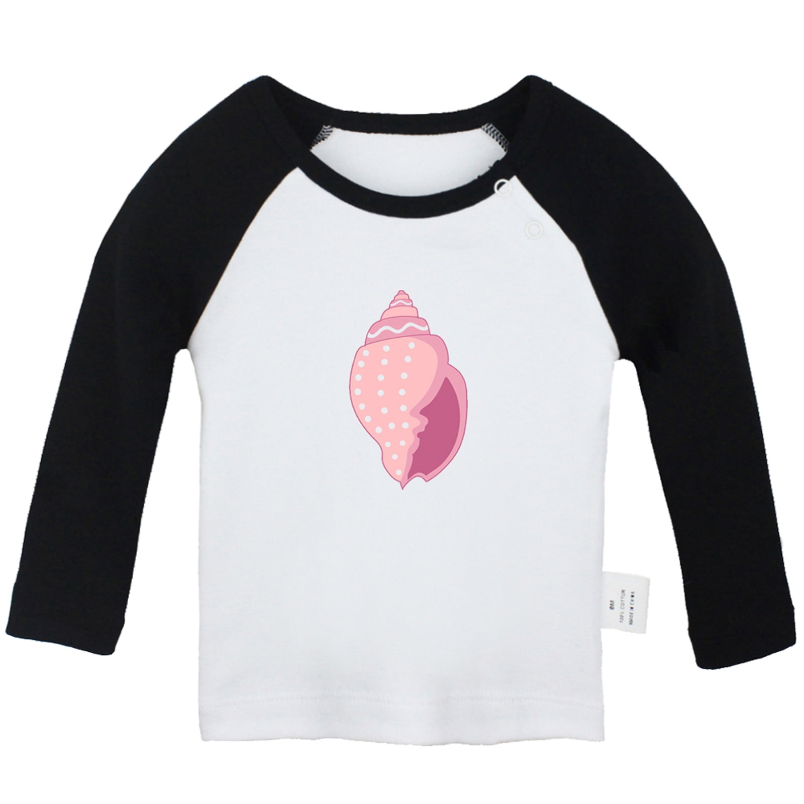 Little Baby Cute T shirt For Baby, Newborn Babies Animal Conch T-shirts ...
