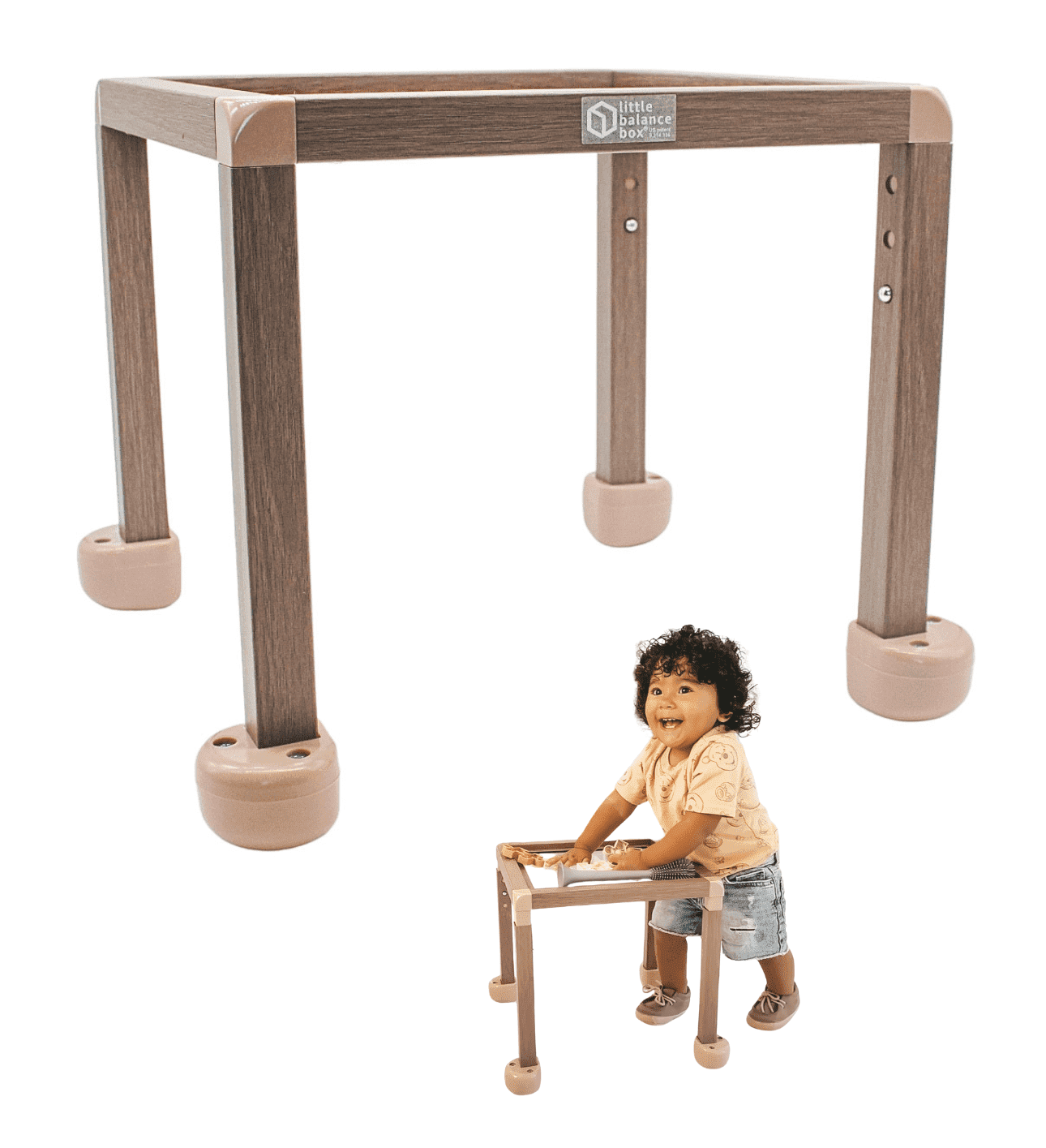 "InspiraSpark Little Balance Box Grow, Adjustable Baby Walker and ...