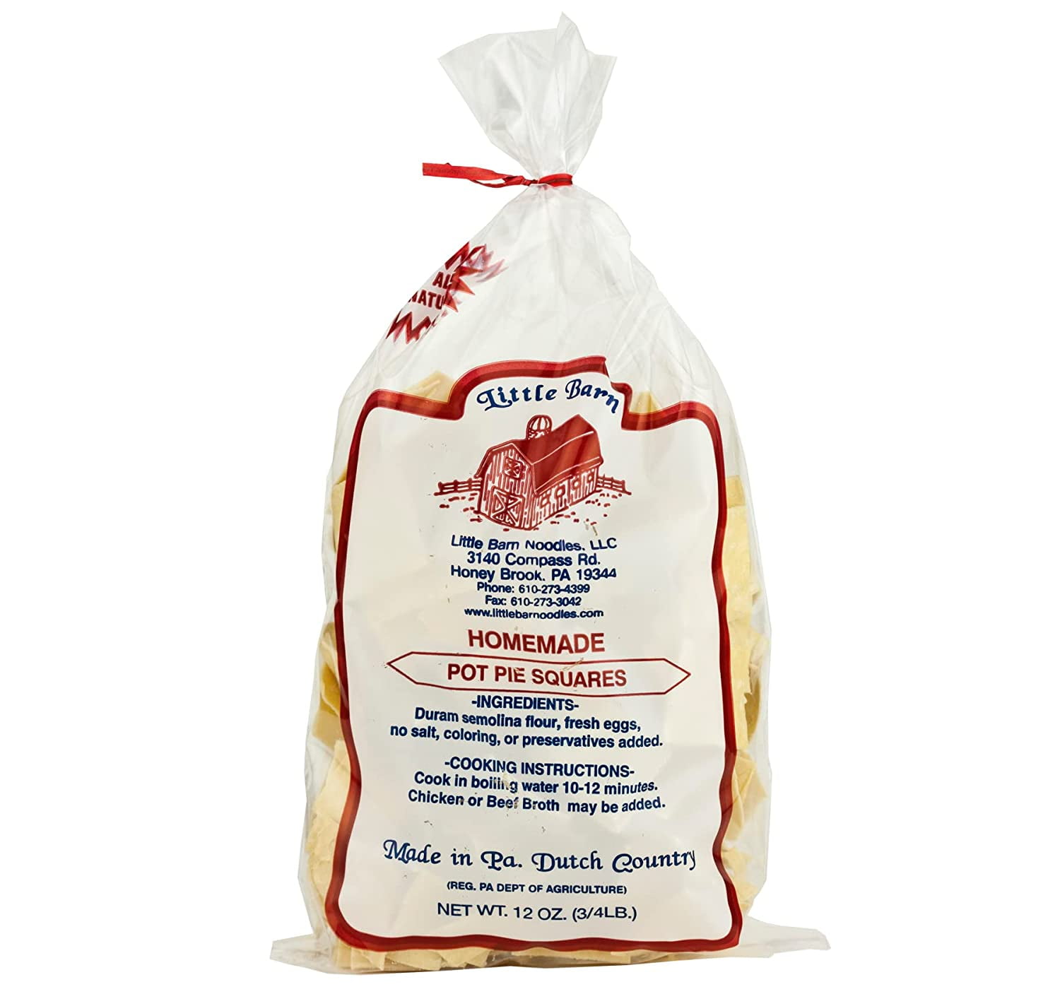 Little Barn Pie Squares, Homemade in PA Dutch Country, 12 Oz. (Pack of ...