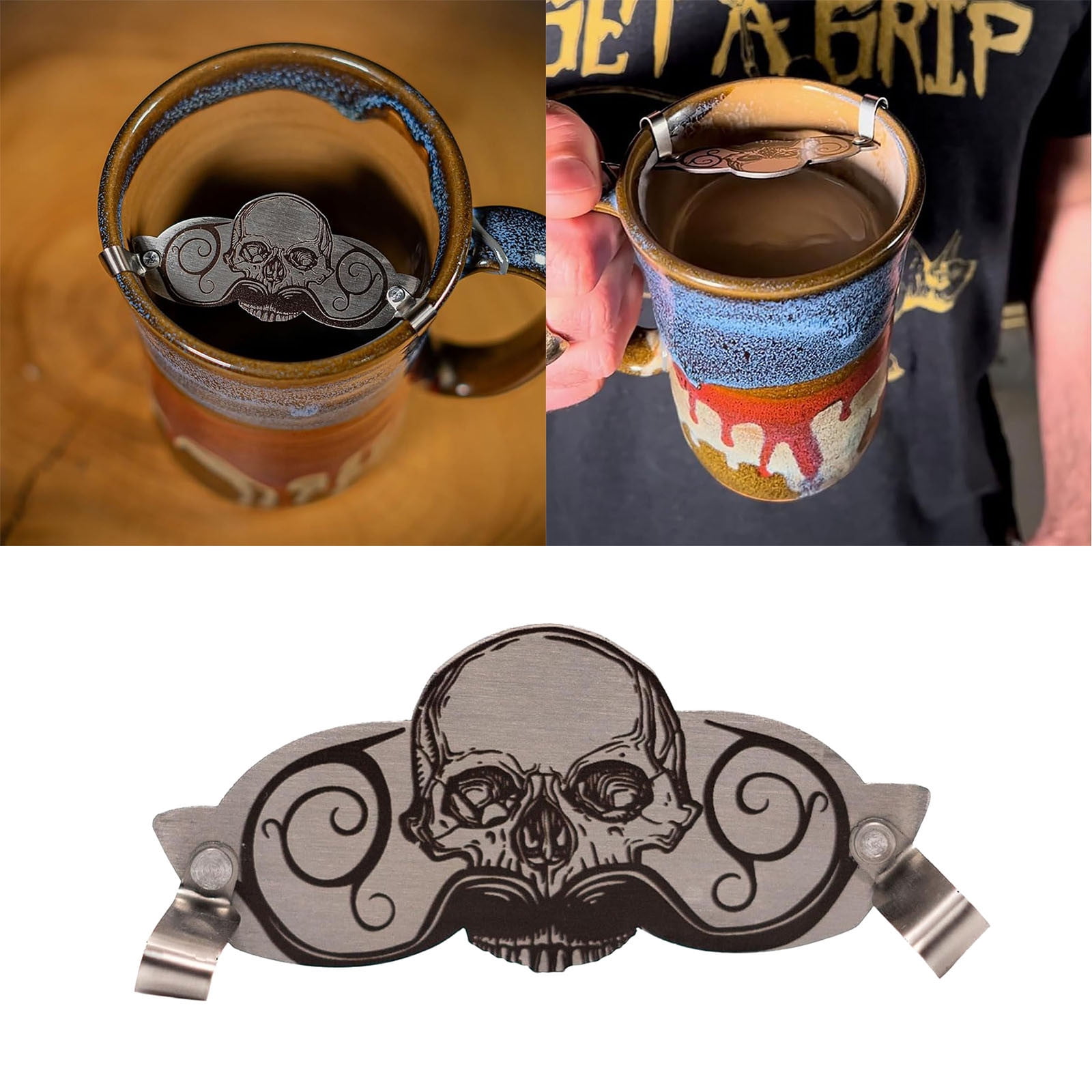 Little Beard Drinking Protector Release Beard Moustache Drinking ...