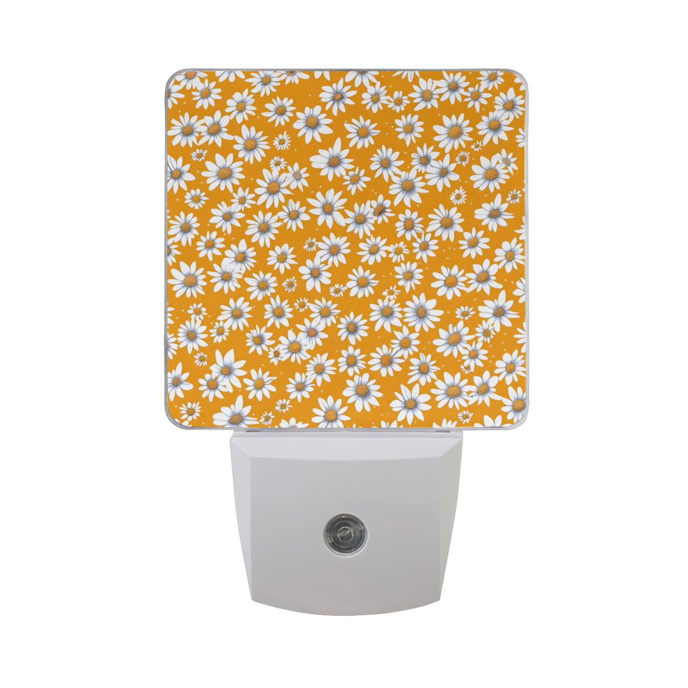Little Beautiful Daisies Night Light 2 Pack LED Nightlight Plug into ...