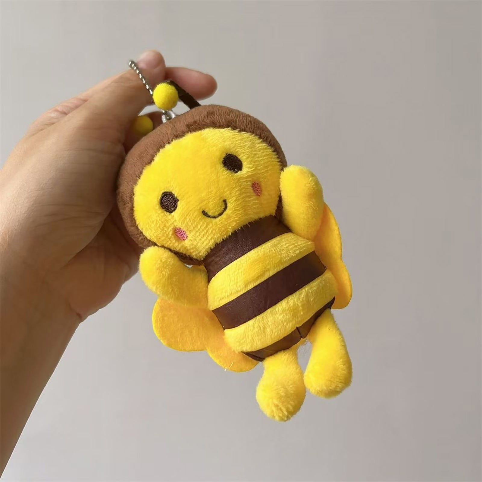 Little Bee Mini Plush Toys – 4.32" Little Bee Plush Keychain Pendant ...