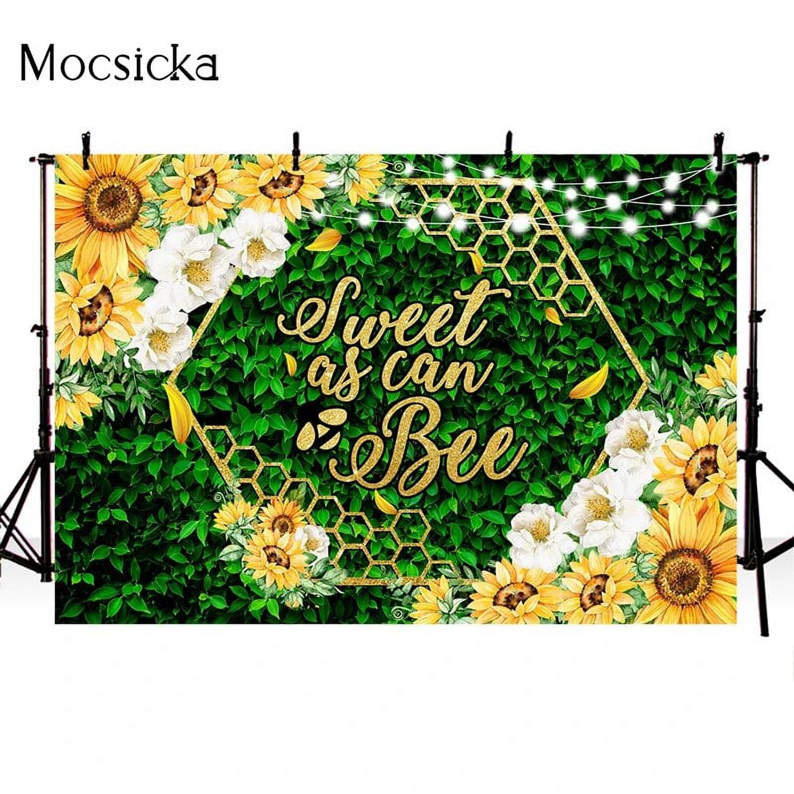 Little Bee Photography Background Sunflower Lamp String Decoration ...