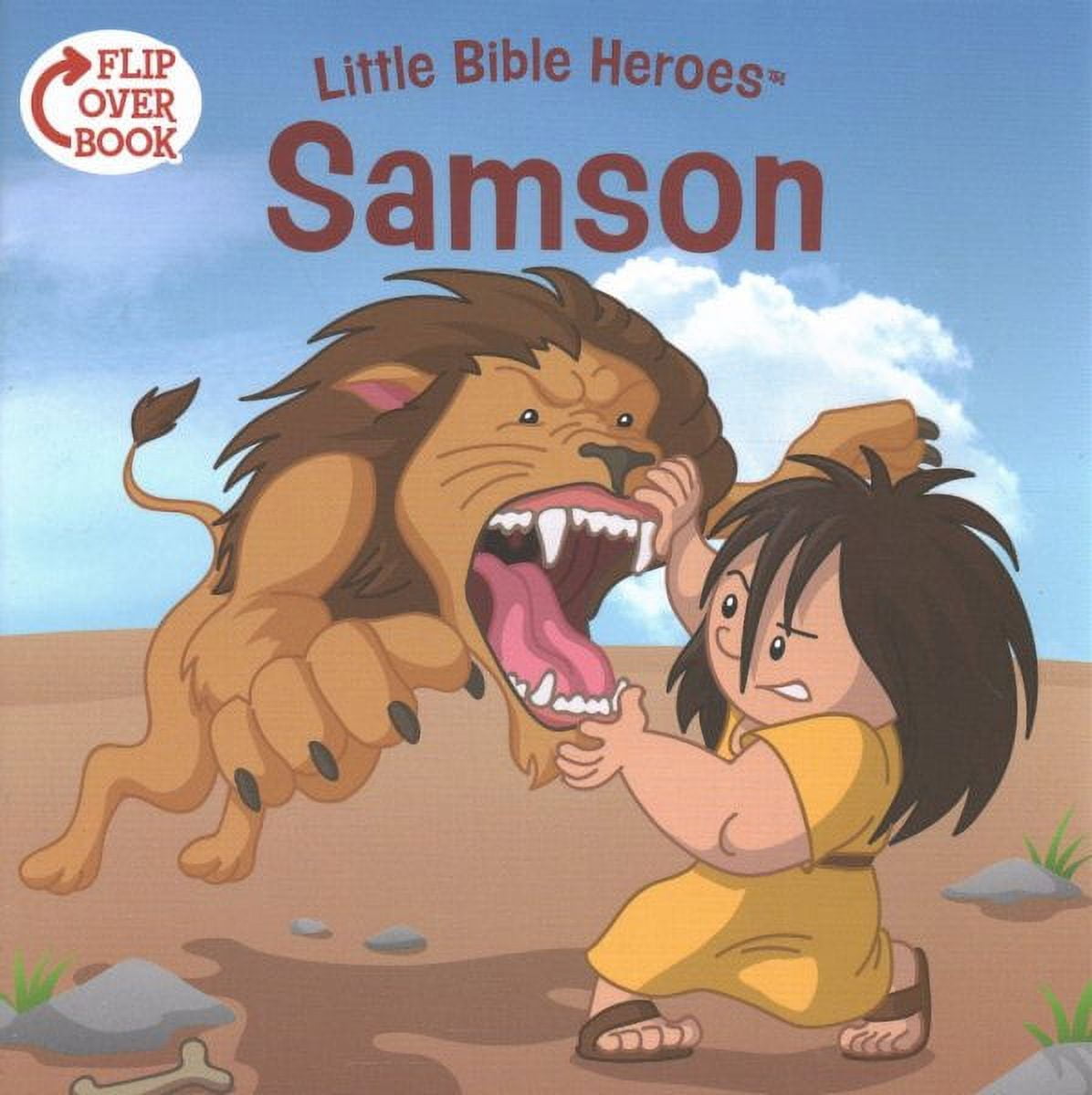 Little Bible Heroes™: Samson/Gideon Flip-Over Book (Paperback ...