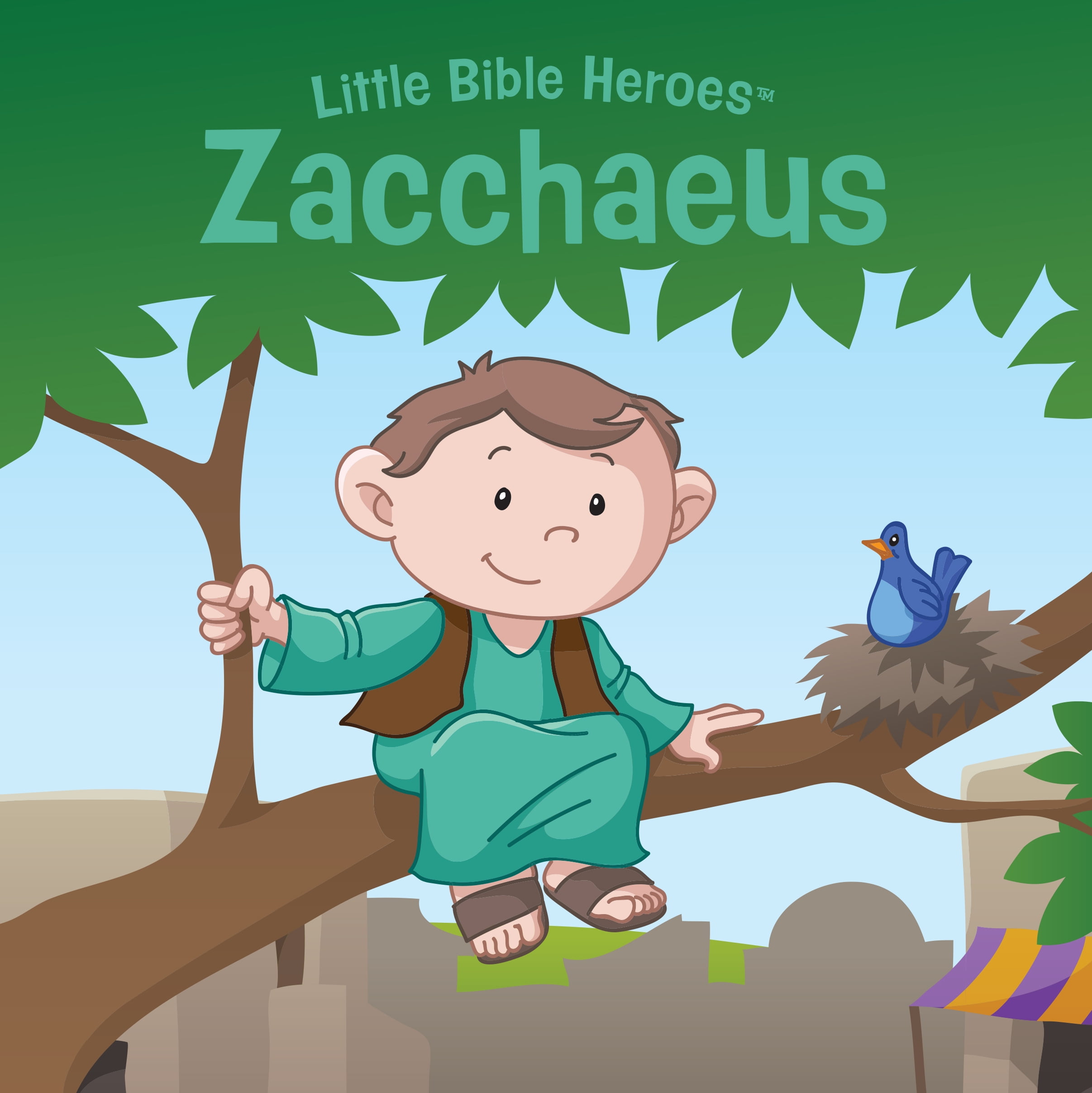 Little Bible Heroes™: Zacchaeus, Little Bible Heroes Board Book (Board ...