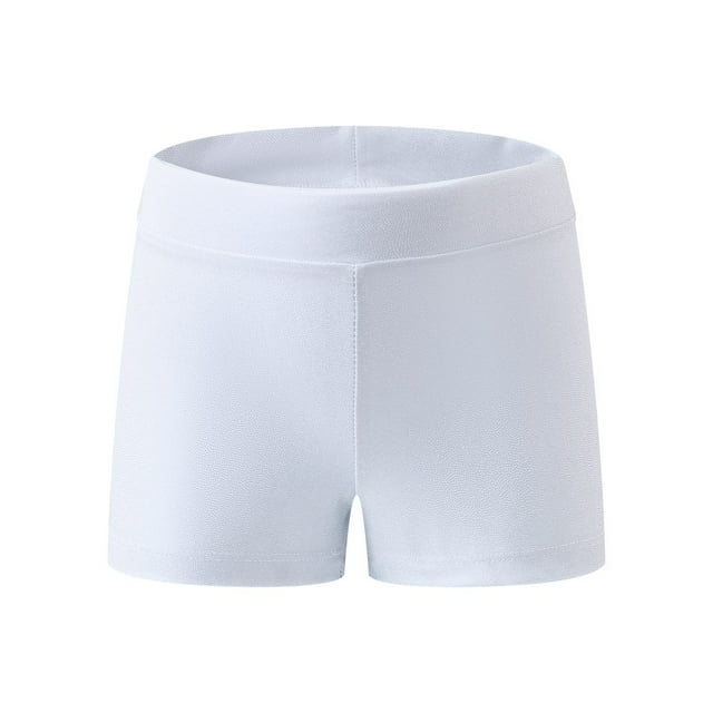 Little Big Girls' Sparkle Dance Tumbling Athletic Gymnastics Short ...