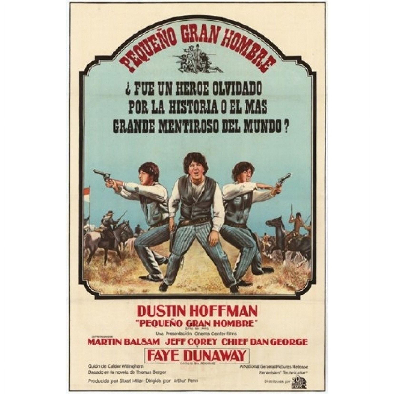Little Big Man Movie Poster (11 x 17) - Walmart.com